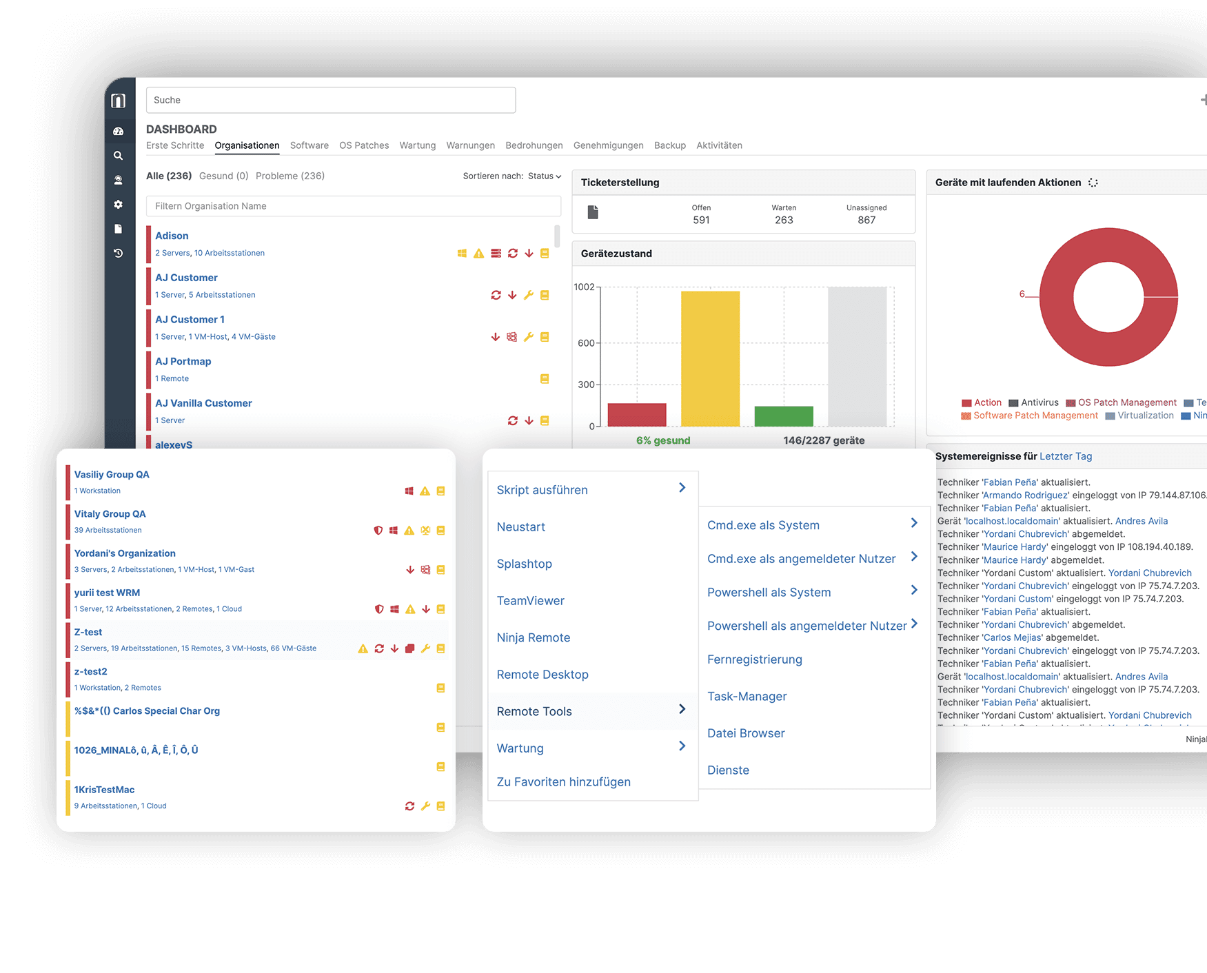 NinjaOne | Fernwartungs- und Verwaltungssoftware