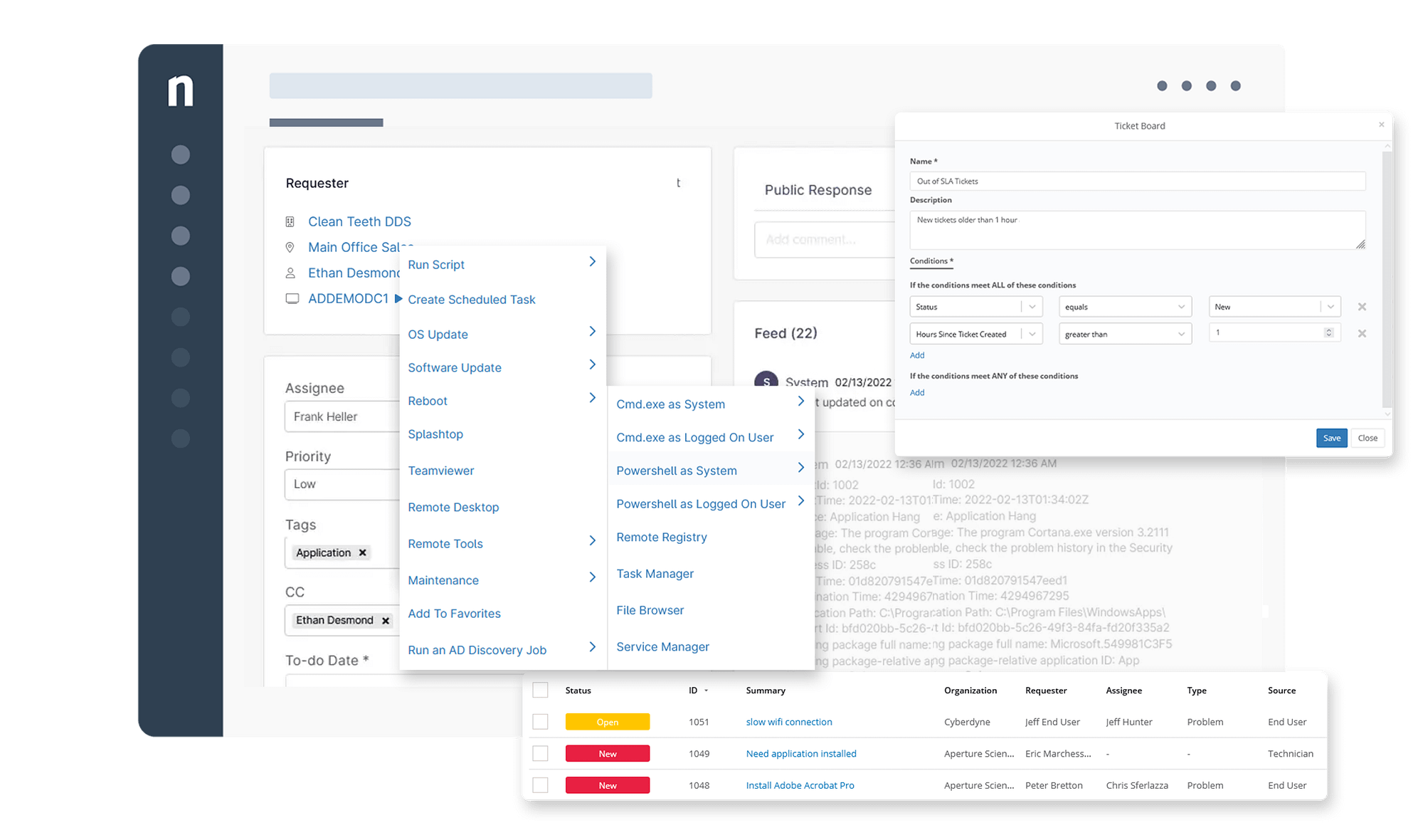 Top-rated IT Ticketing System & Helpdesk Software | NinjaOne