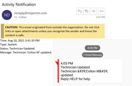 Customizable Notification Channels | NinjaOne