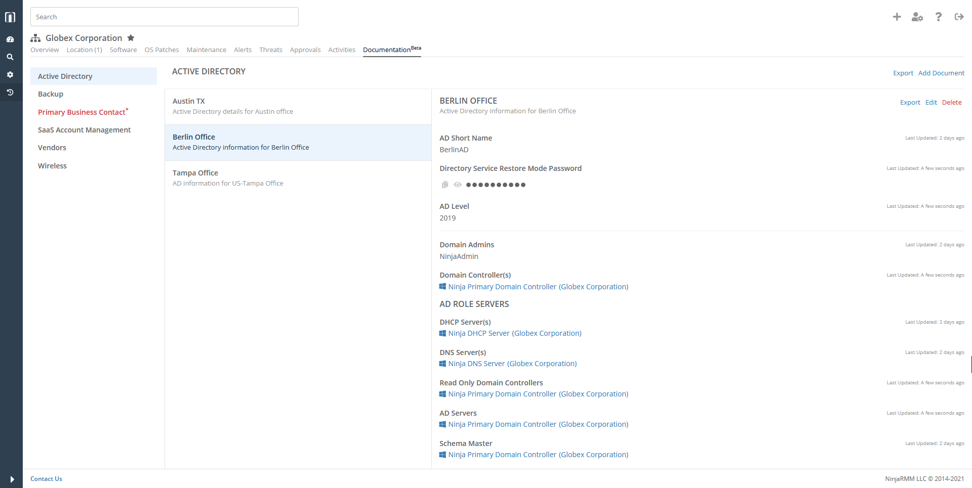 IT Documentation Software | IT Docs Tool | NinjaOne