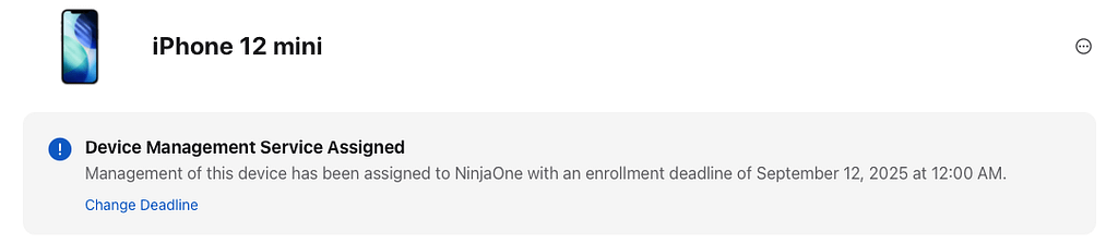 iOS 26 MDM Migration - NinjaOne