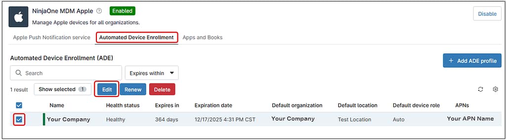 5.2 Enrolling Apple mobile devices - NinjaOne