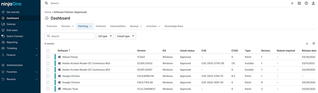 Cloud-based Patch Management Software | NinjaOne