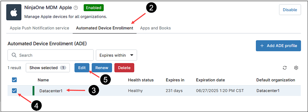 4.2 NinjaOne MDM Apple - NinjaOne