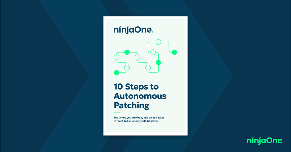 10 Steps to Autonomous Patching - NinjaOne