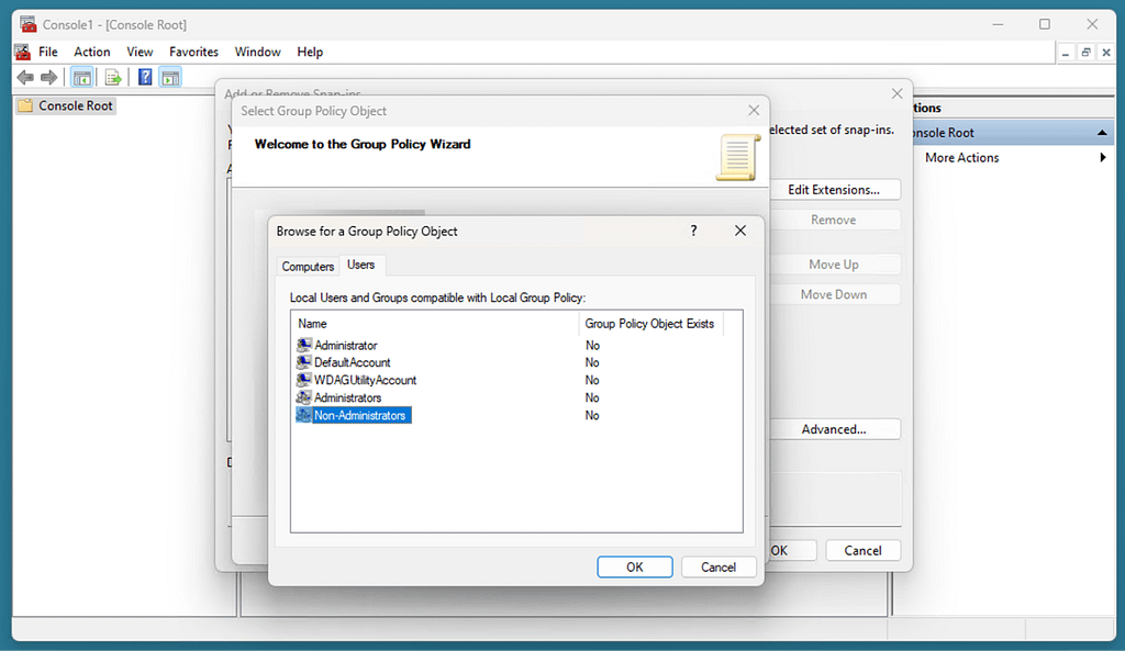 Apply Local Group Policies to Specific Users | NinjaOne