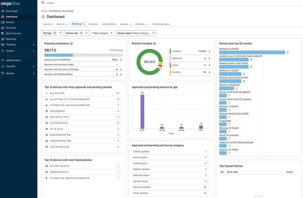 Windows Server Patch Management Software | NinjaOne