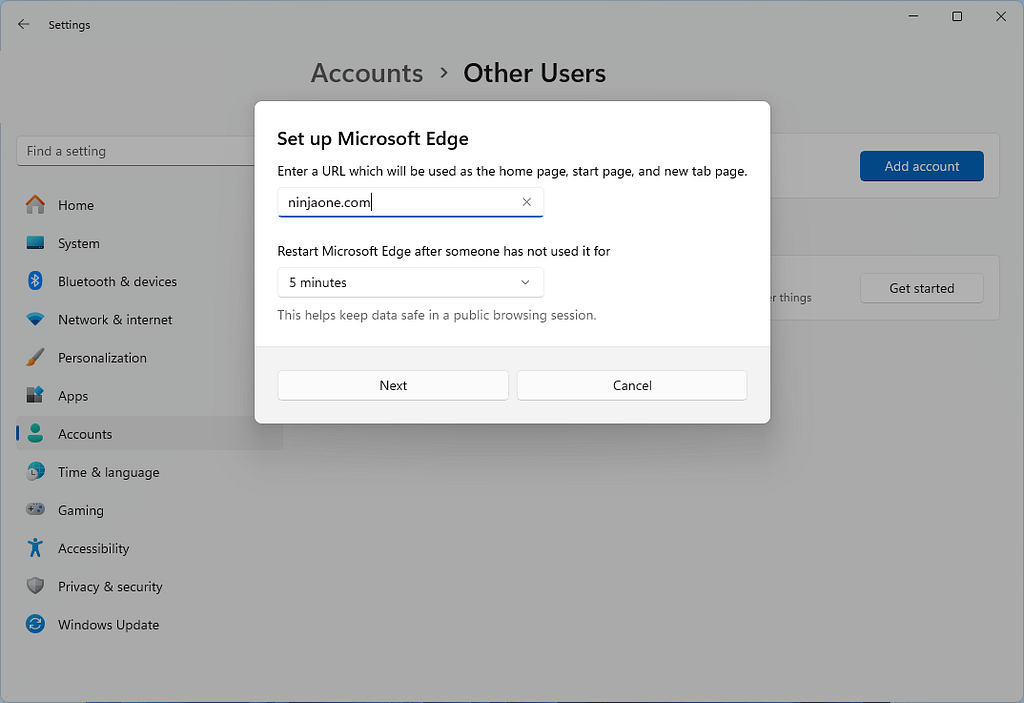 Remove a Kiosk Account with Assigned Access | Windows 10 & 11 | NinjaOne
