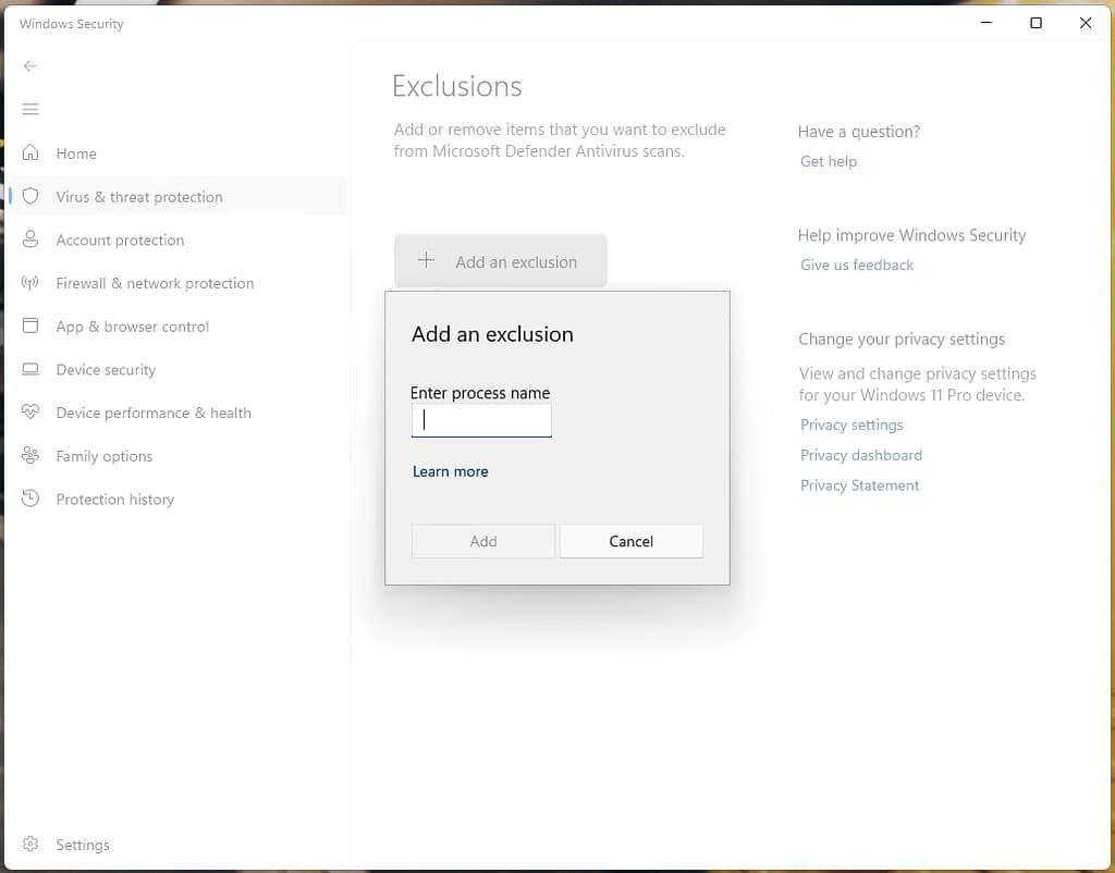 Remove Exclusions from Microsoft Defender Antivirus in Windows 10/11 ...
