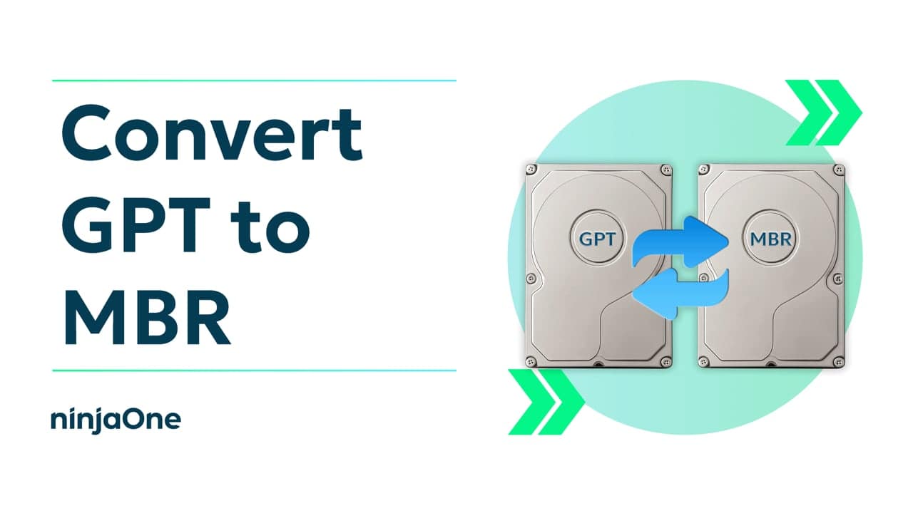 How to Convert GPT Disk to MBR Disk in Windows 10 and Windows 11 | IT ...