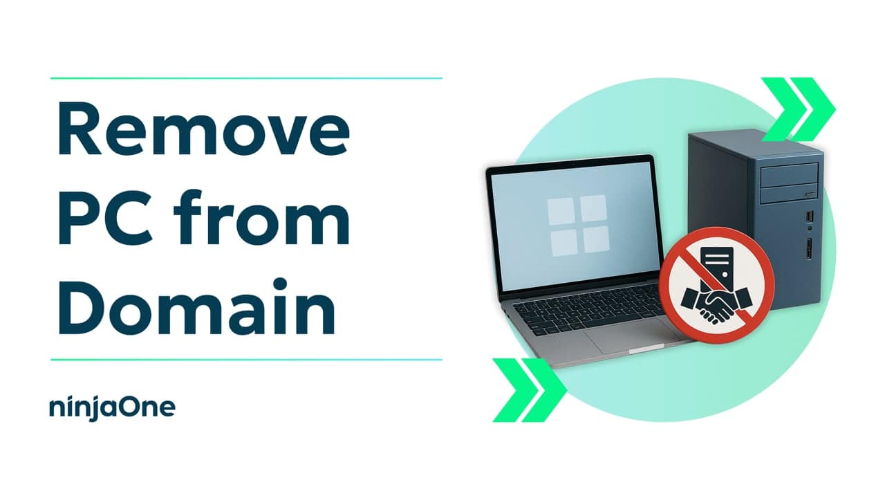 How to Remove a PC from a Local Active Directory Domain | IT Video Hub ...