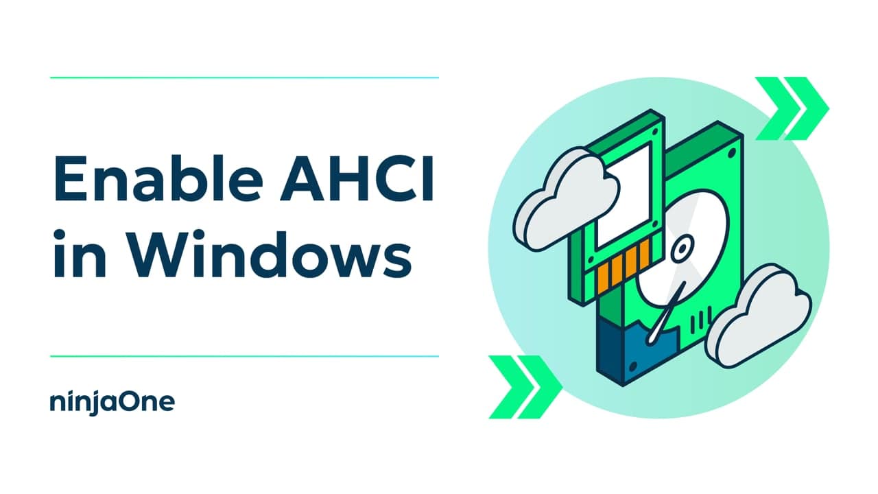 How to Enable AHCI After Installing Windows 10 | IT Video Hub | NinjaOne