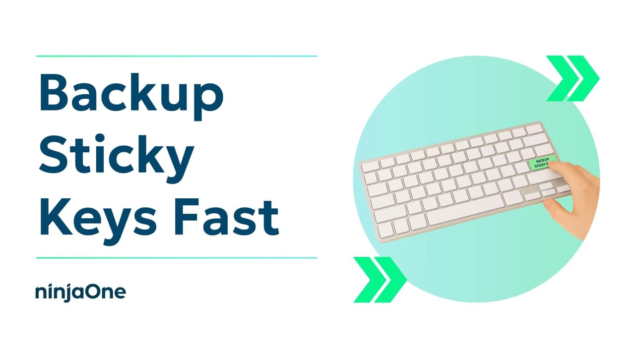 How to Backup and Restore Sticky Keys Settings in Windows | IT Video ...