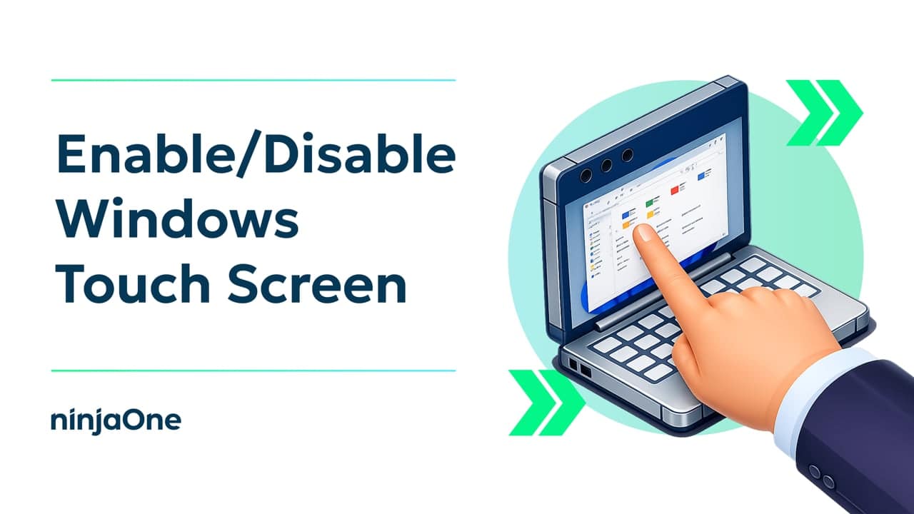 How to Enable or Disable the Touch Screen in Windows | IT Video Hub ...