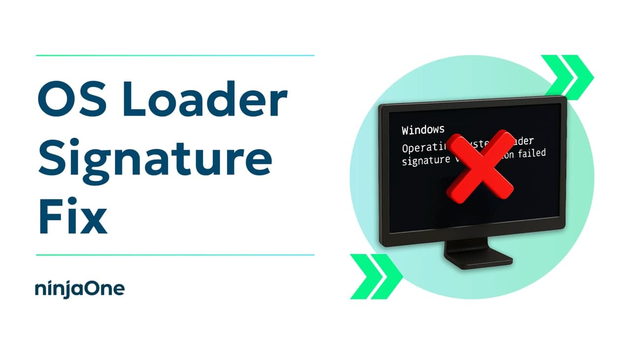 How to Fix “Operating system loader failed signature verification ...