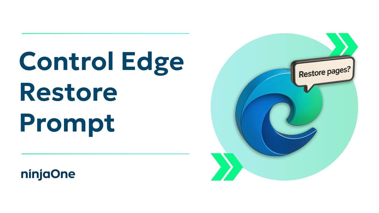 How To Control The Restore Pages Prompt In Microsoft Edge | IT Video ...