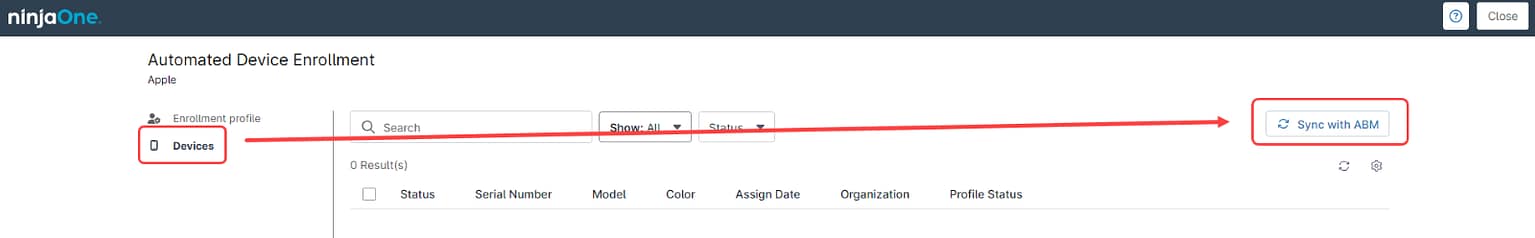 MDM for IOS devices - NinjaOne