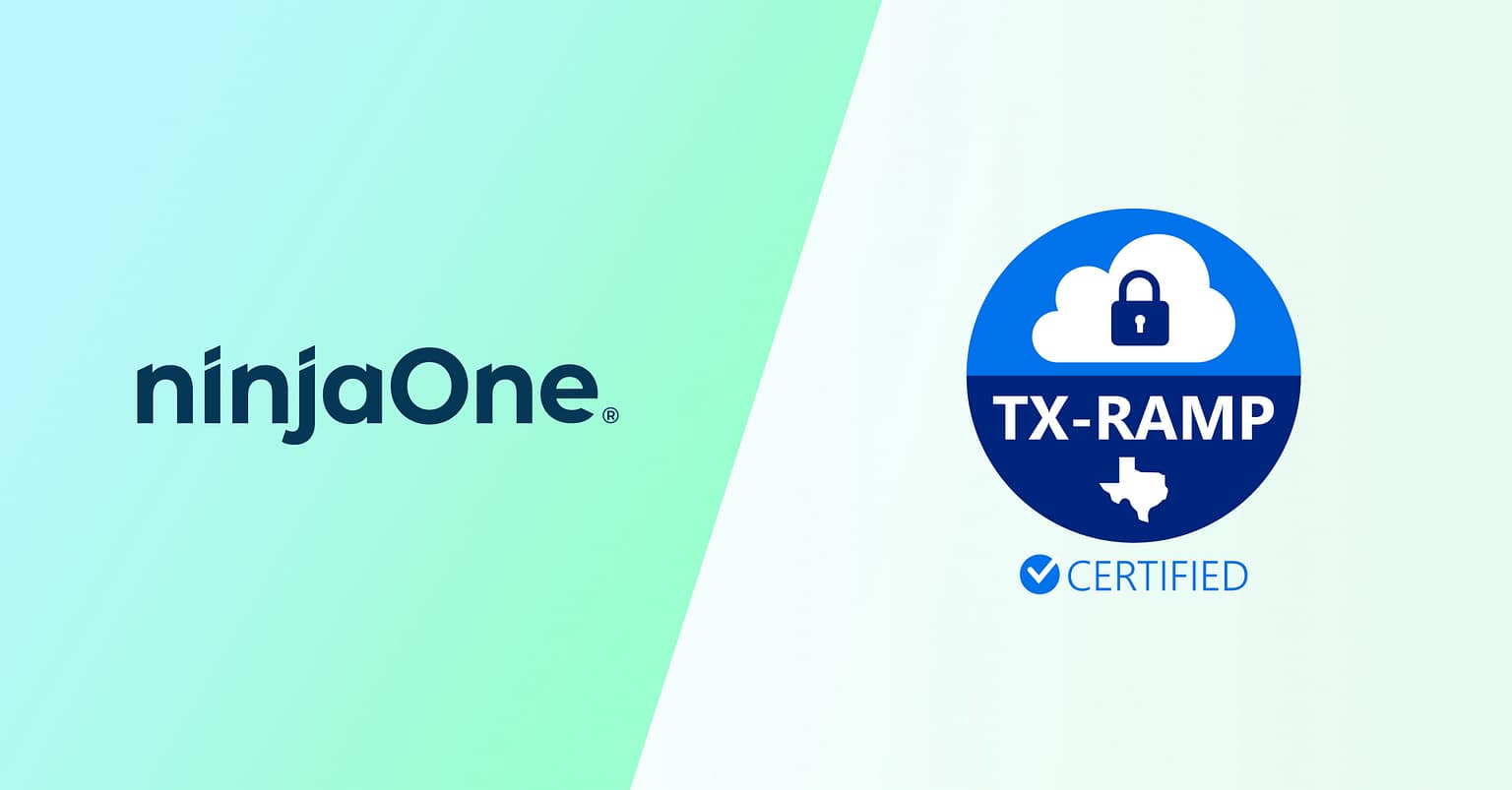 NinjaOne Achieves Texas RAMP Level 2 Certification - NinjaOne