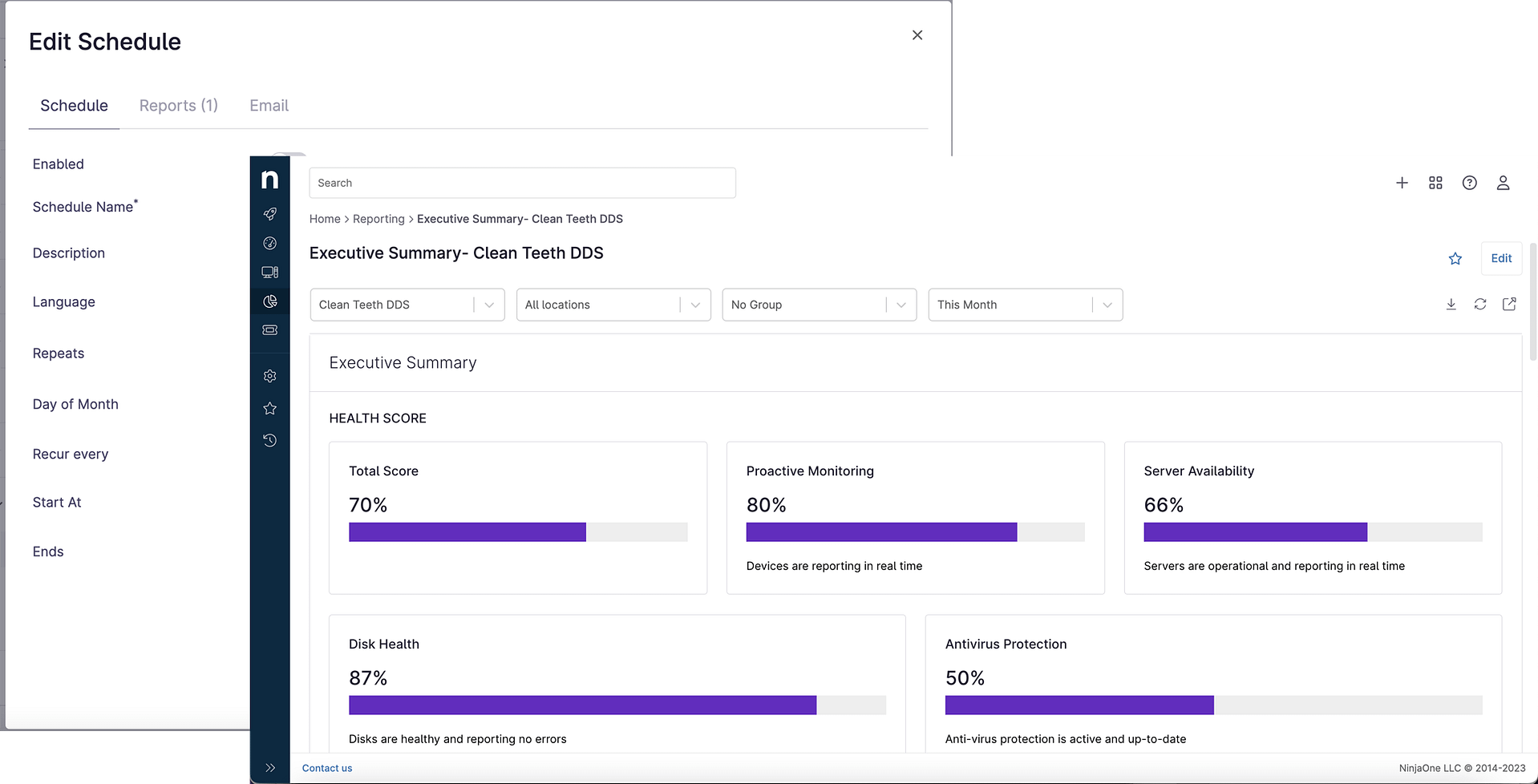Endpoint Reporting & Analytics | MSP Reporting Tool | NinjaOne