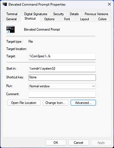 Come creare un collegamento al Prompt dei comandi con privilegi amministrativi in Windows 10 e ...