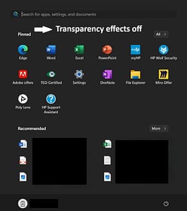 How to Enable or Disable Transparency Effects in Windows 11 | NinjaOne
