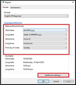 Comment modifier les formats de la date et de l'heure dans Windows 10 ...