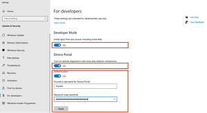 Configure Device Portal on Windows 10 and 11 | NinjaOne