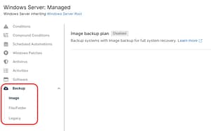 Backup Configuration | NinjaOne