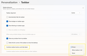 How to Never Combine Taskbar Buttons in Windows 11 | NinjaOne