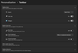 Show or Hide Virtual Touchpad Icon on the Taskbar in Windows 11 | NinjaOne