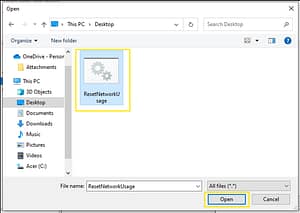 How to Reset Network Data Usage in Windows 10 | NinjaOne