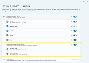 Guide: How to Enable or Disable Camera | Windows | NinjaOne