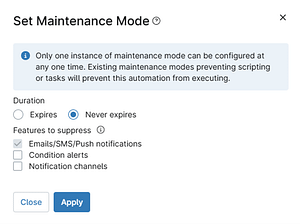 Maintenance Mode | NinjaOne