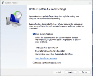 How to Undo a System Restore in Windows 10/11 | NinjaOne