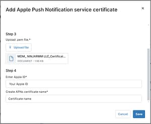 4.2 NinjaOne MDM Apple - NinjaOne