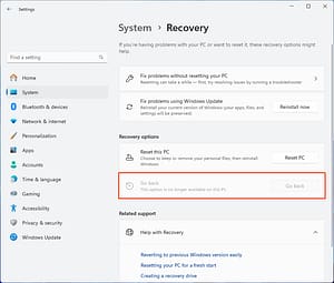 How to Revert to a Previous Version of Windows in Windows 11 | NinjaOne
