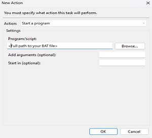 How to Use Task Scheduler to Run BAT File in Background | NinjaOne