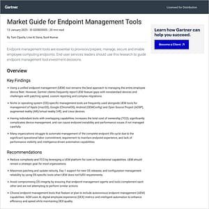 Gartner Market Guide voor Endpoint Management - NinjaOne