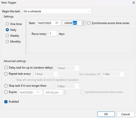 How to Use Task Scheduler to Run BAT File in Background | NinjaOne