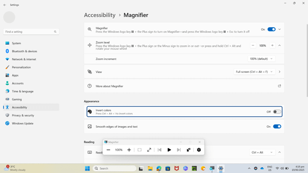 How to Turn On or Off Invert Colors while Magnifier is On in Windows 11 ...