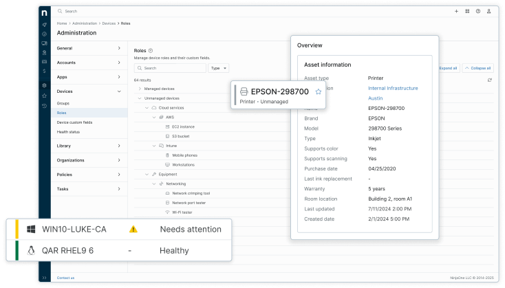 IT Asset Management Software - ITAM Solution | NinjaOne