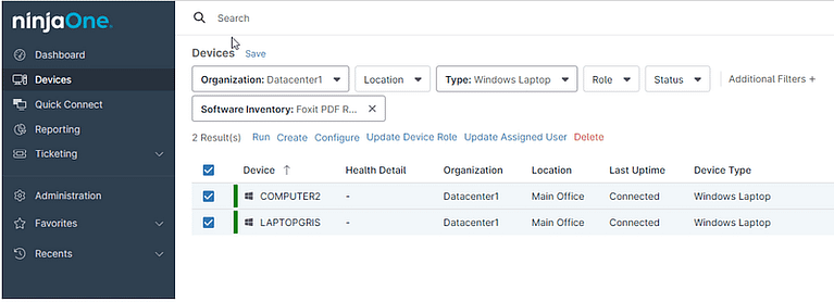 Software-Installation - NinjaOne