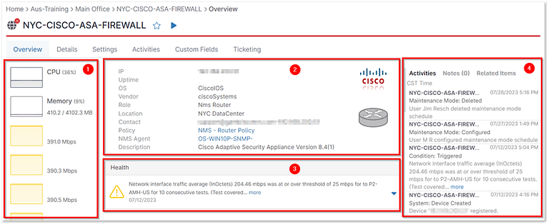 Monitor Router | NinjaOne