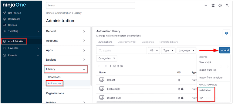NinjaOne Script Library | NinjaOne