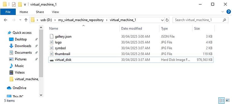 Generate a Virtual Machine Repository for Hyper-V Quick Create | NinjaOne