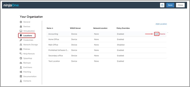 7. Assigning policies - NinjaOne