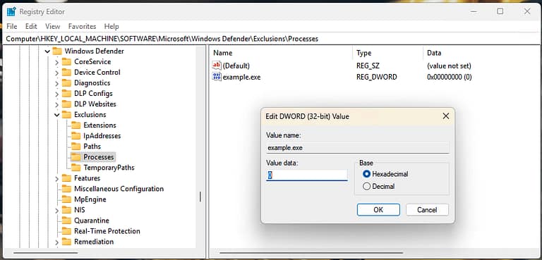 Remove Exclusions from Microsoft Defender Antivirus in Windows 10/11 ...