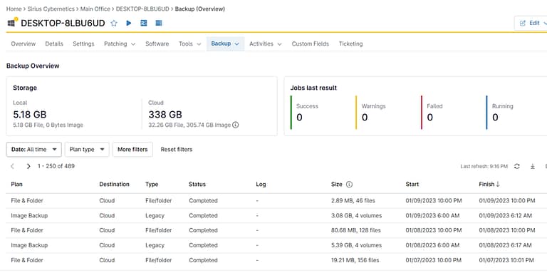 Granular Recovery | NinjaOne