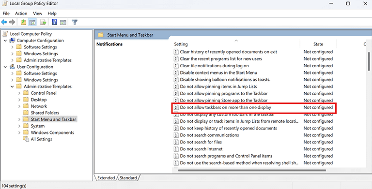Managing Taskbar Display Across Multiple Monitors in Windows 11 | NinjaOne