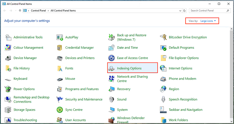 Configure Advanced Indexing Options in Windows 10/11 | NinjaOne